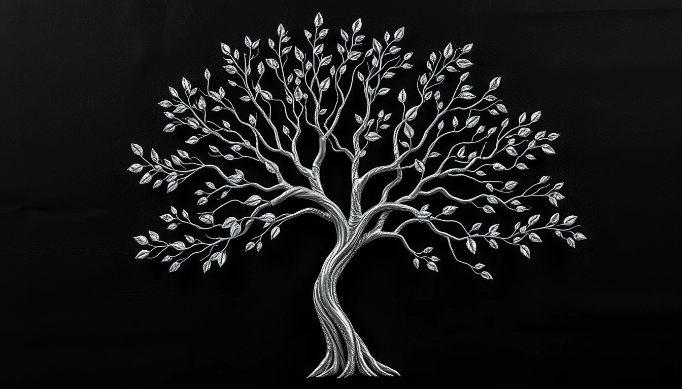 🔥 [40+] Black and Silver Tree Wallpapers | WallpaperSafari