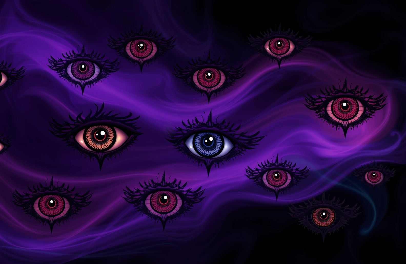 🔥 Free Download Evil Eyes Wallpaper by @jenniferbailey | WallpaperSafari