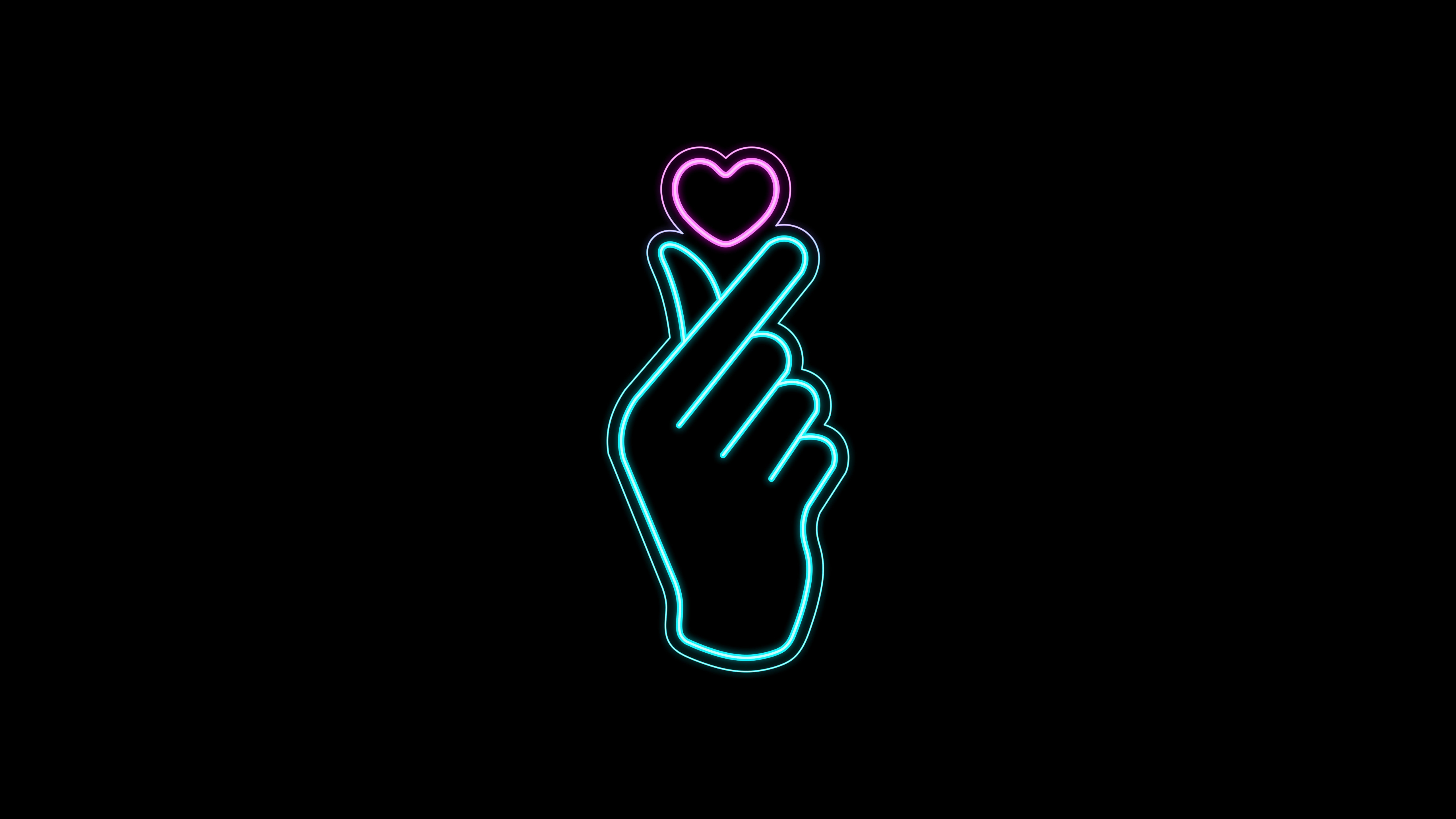 🔥 Free Download Finger Heart Wallpaper And by @williamalvarez ...