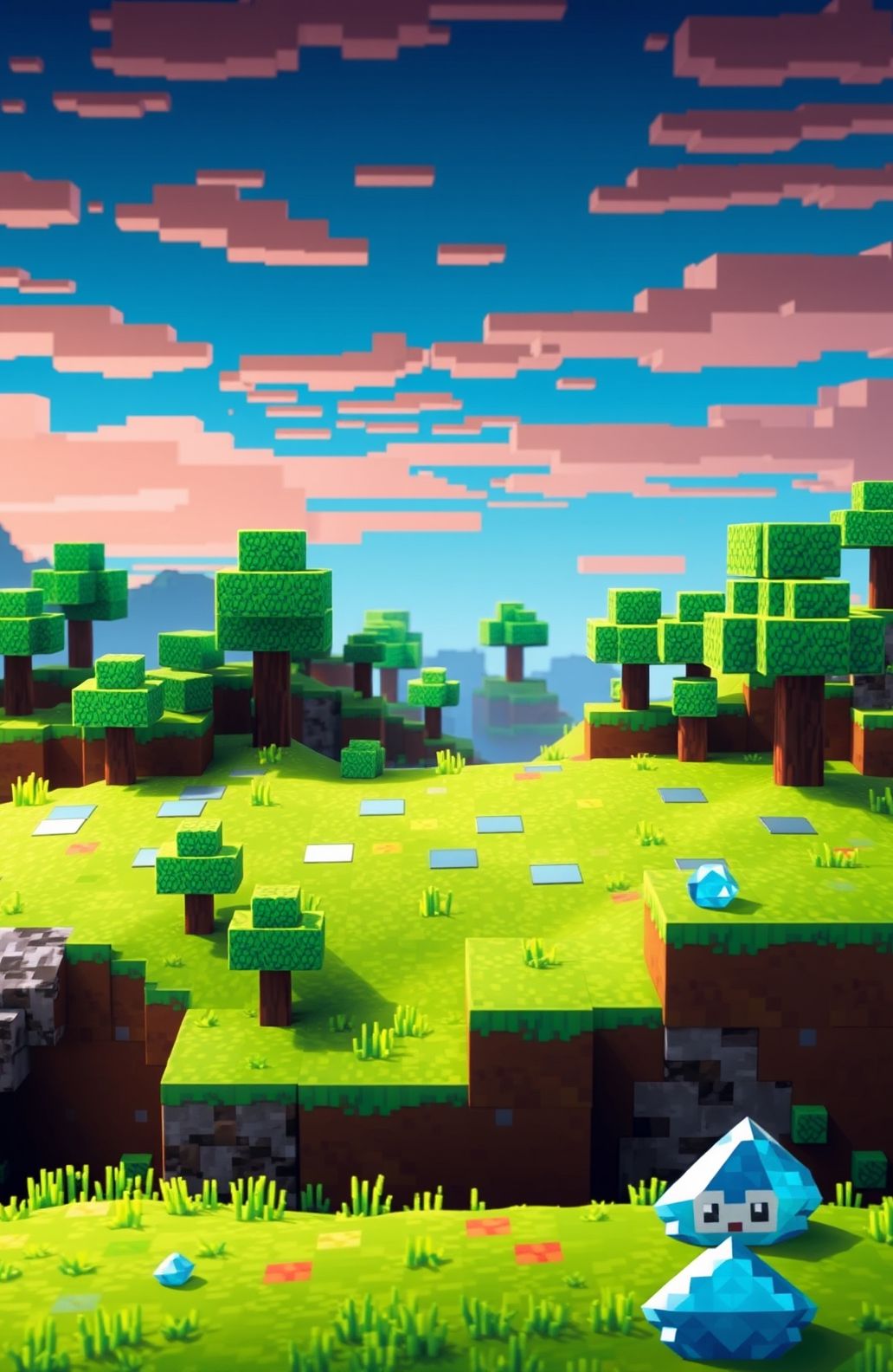 🔥 Free Download Minecraft Block Wallpaper by @bdelgado68 | WallpaperSafari