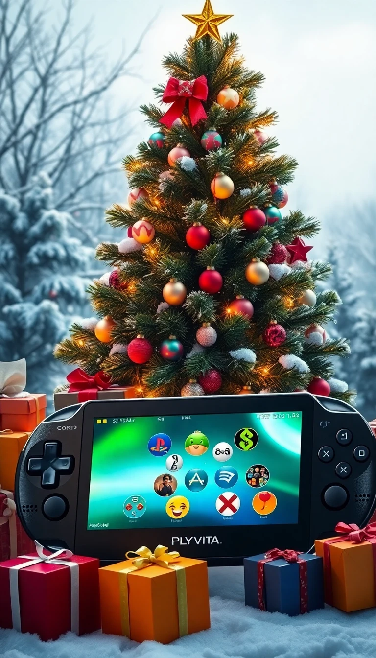 🔥 Free Download Playstation Vita Christmas Wallpaper by @lisabaldwin ...