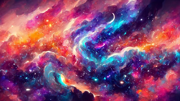 🔥 Free Download H Nh N Th V Art Background Galaxy Tuy T P S Ng O ...