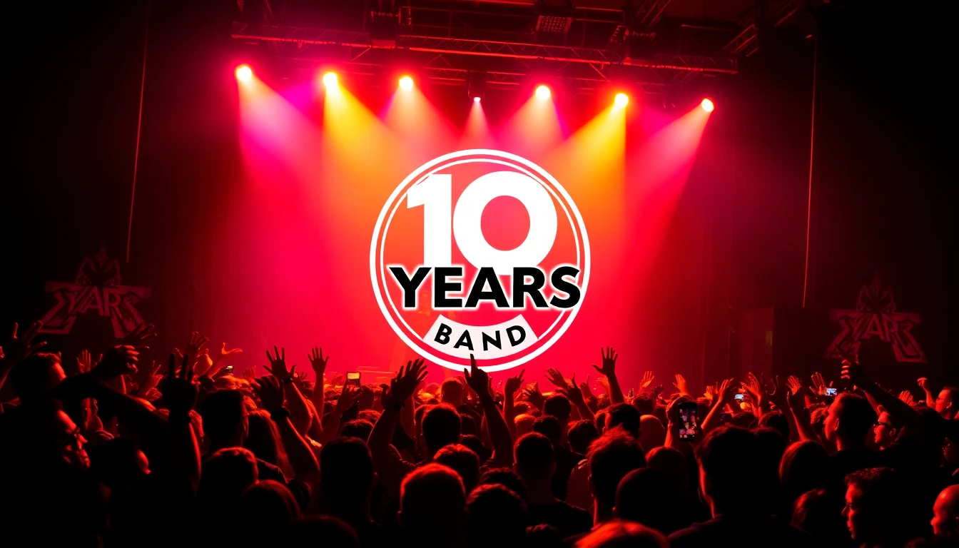 10 Years Band Wallpaper