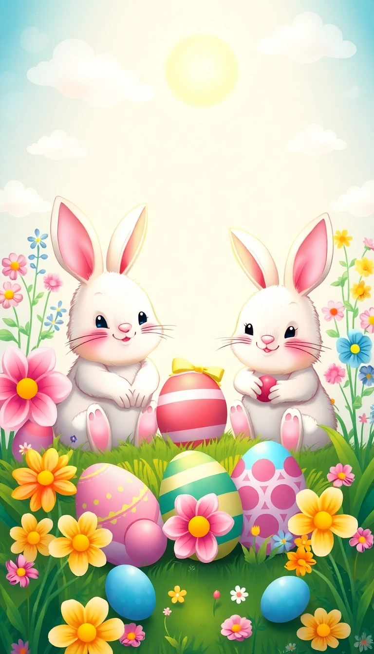 🔥 Free Download Easter Bunny Wallpaper Background by @austinb ...