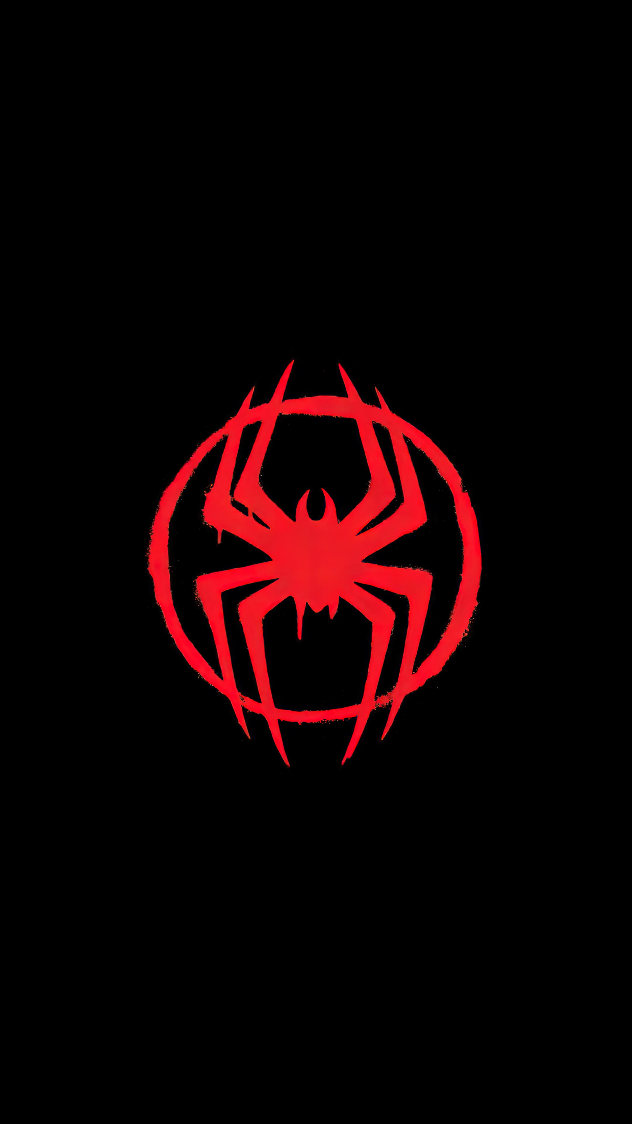 🔥 Free Download Spider Man Across The Verse Logo 4k Wallpaper Iphone Hd ...