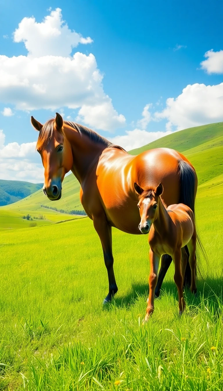 🔥 Free Download Horse And Foal Wallpaper by @kimberlygoodman ...