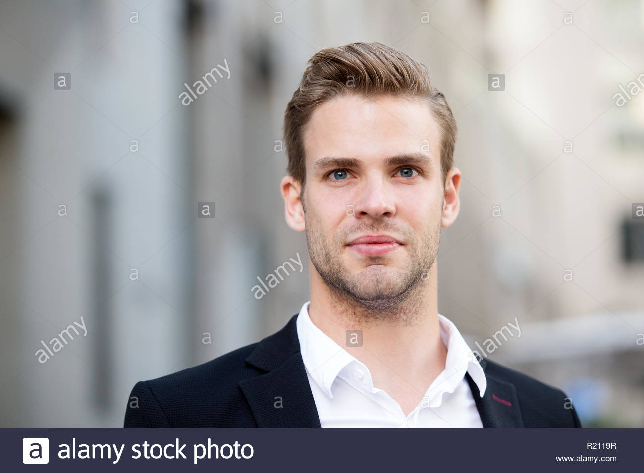 Free download Confidence And Charisma Man Stand At Leather Armchair On ...