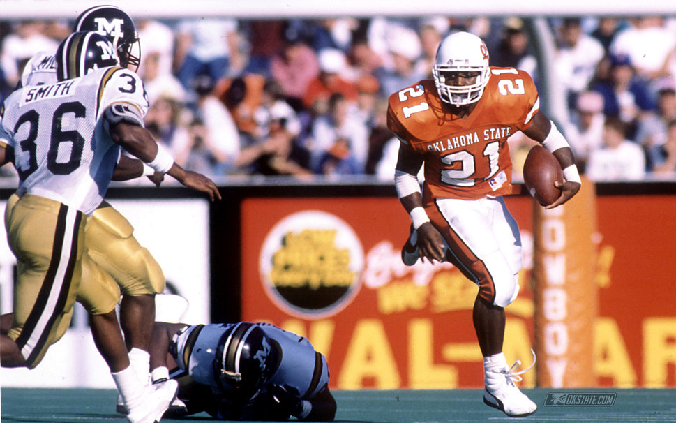 🔥 Free Download Barry Sanders Oklahoma State Wallpaper by @karav ...