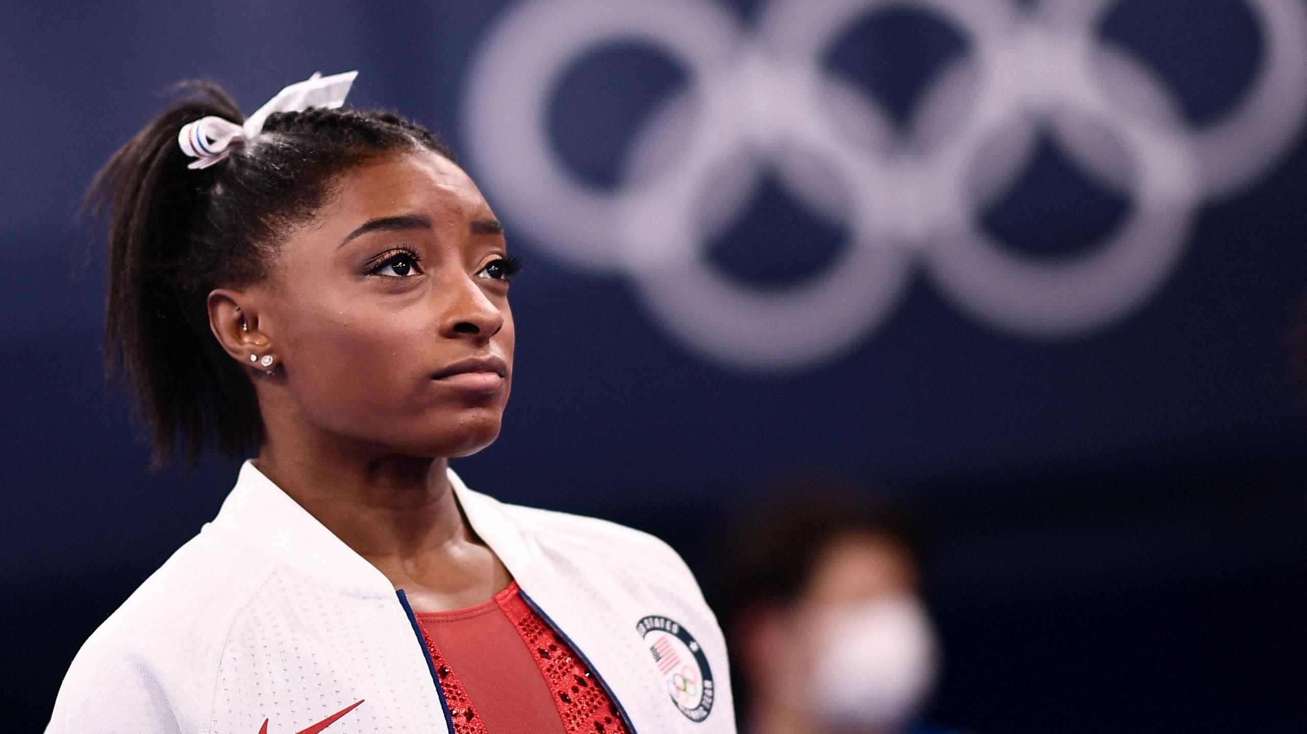 🔥 Free Download Simone Biles Thrust Athlete Mental Health Into The ...