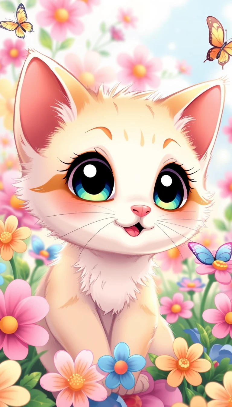 🔥 Free Download Cute Anime Kitten Wallpaper by @sfitzgerald87 ...