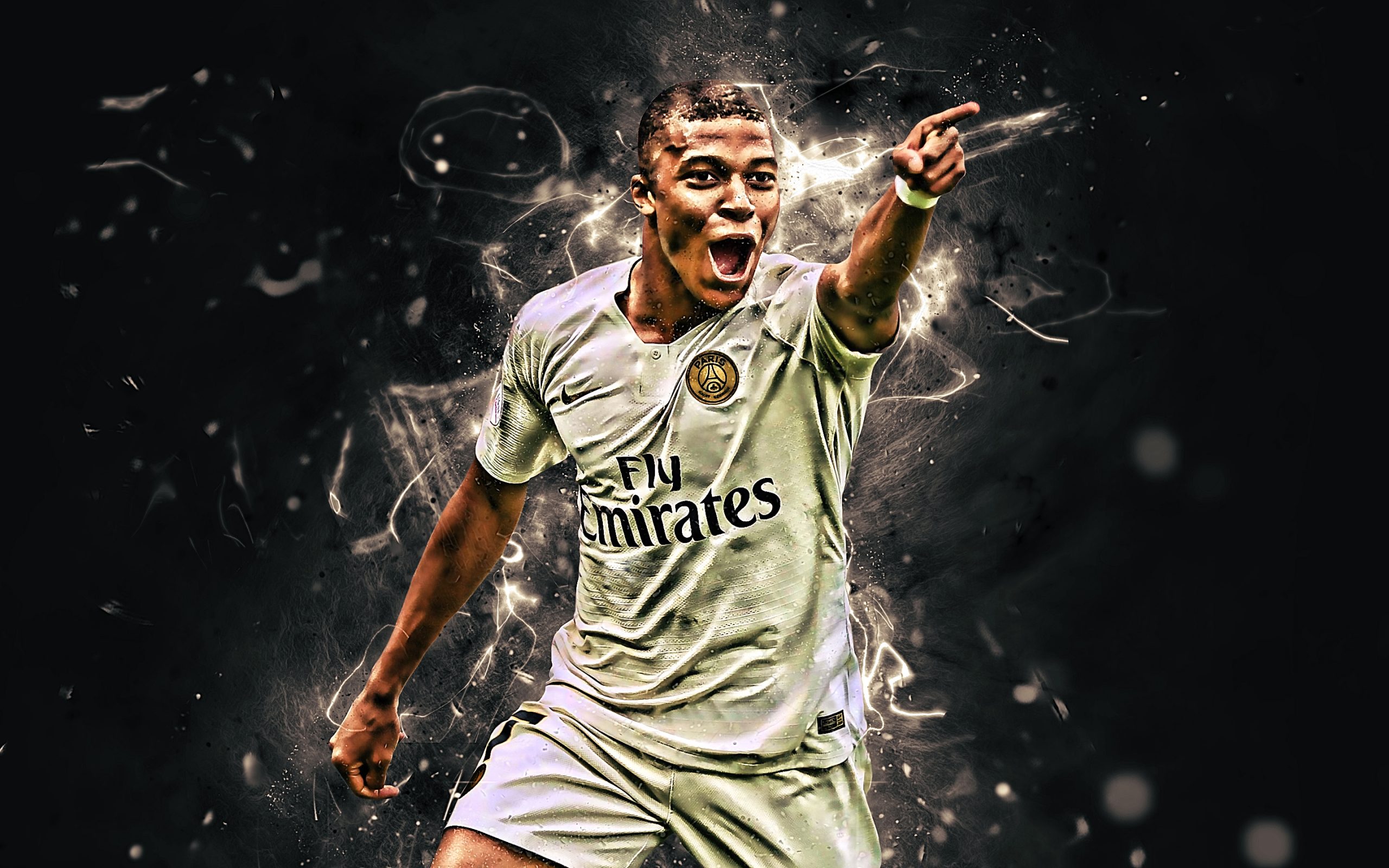 🔥 Free Download Real Madrid S New Player Kylian Mbappe 4k Wallpaper by ...
