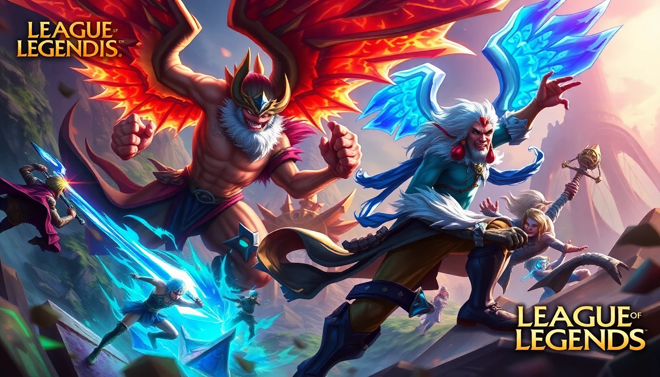 🔥 Free Download League Of Legends Art Wallpaper by @vincentg28 ...