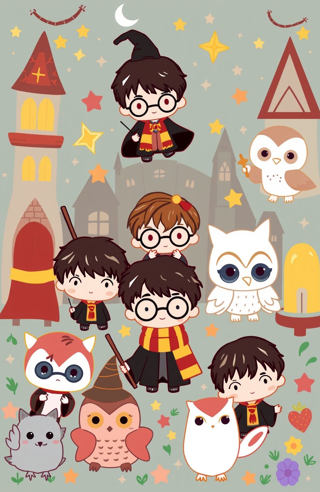 🔥 Free Download Cute Harry Potter Wallpaper by @dspencer71 ...