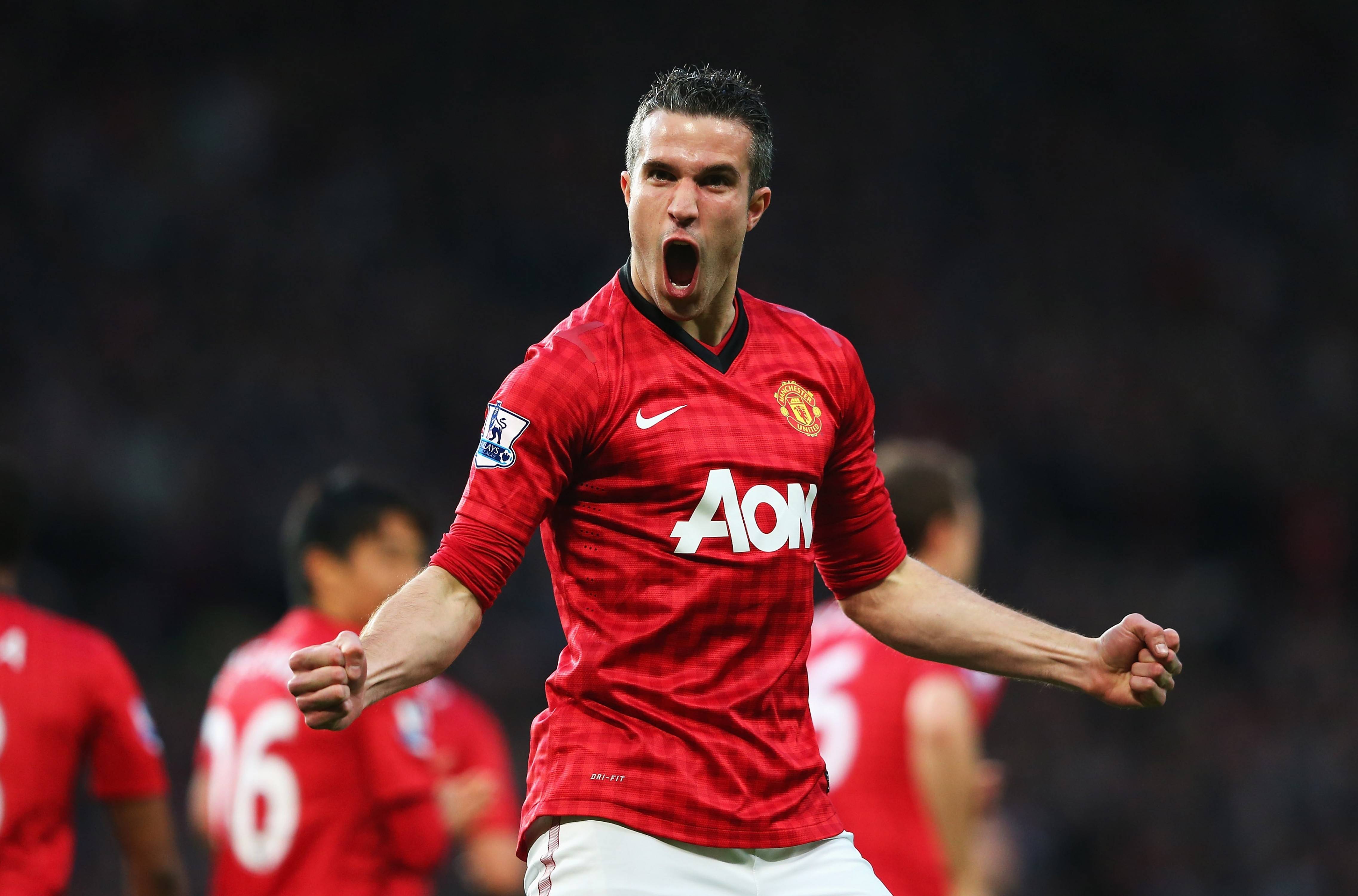 🔥 Free Download Wallpaper Robin Van Persie Manchester United by ...