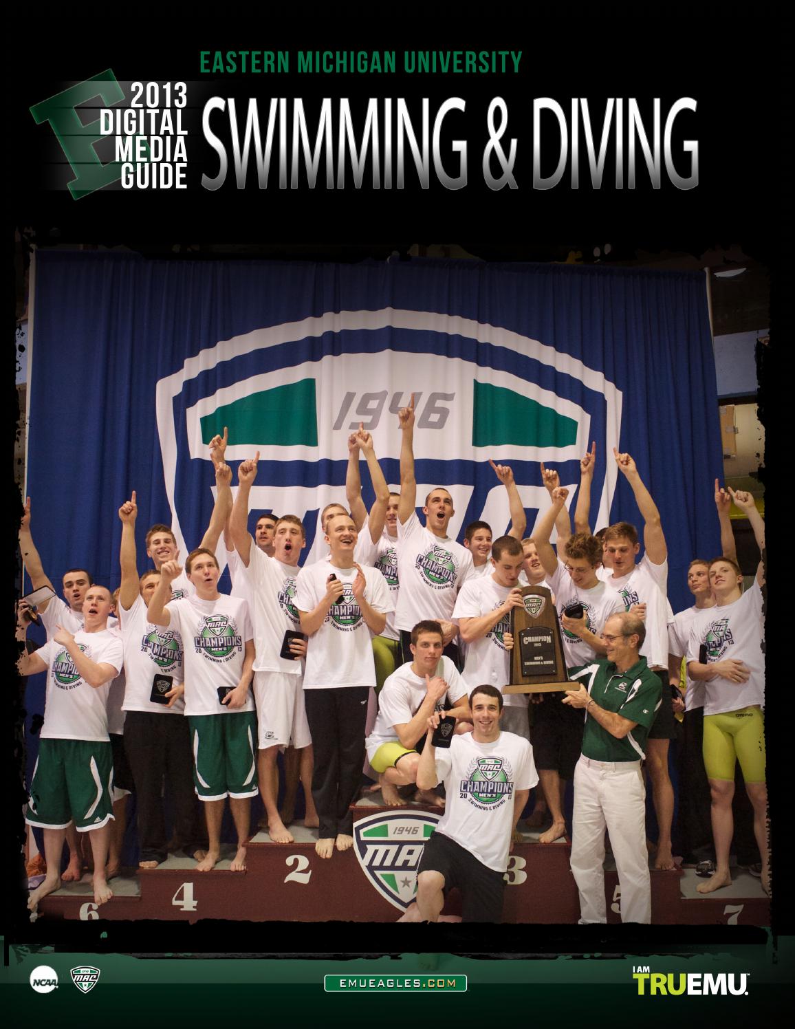 🔥 Free Download Emu Swimming And Diving Digital Media Guide By Eastern ...