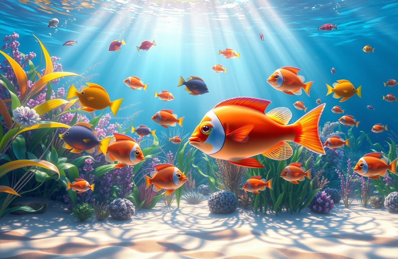 🔥 Free Download Fish Swimming Live Wallpaper by @tsims | WallpaperSafari