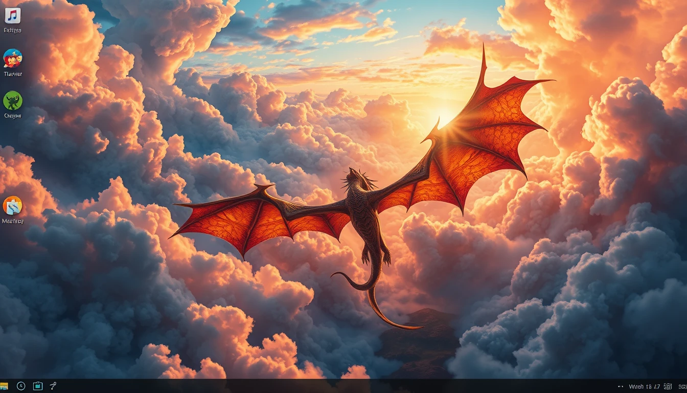 🔥 Download Dragon Wallpaper For Desktop by @tali43 on WallpaperSafari