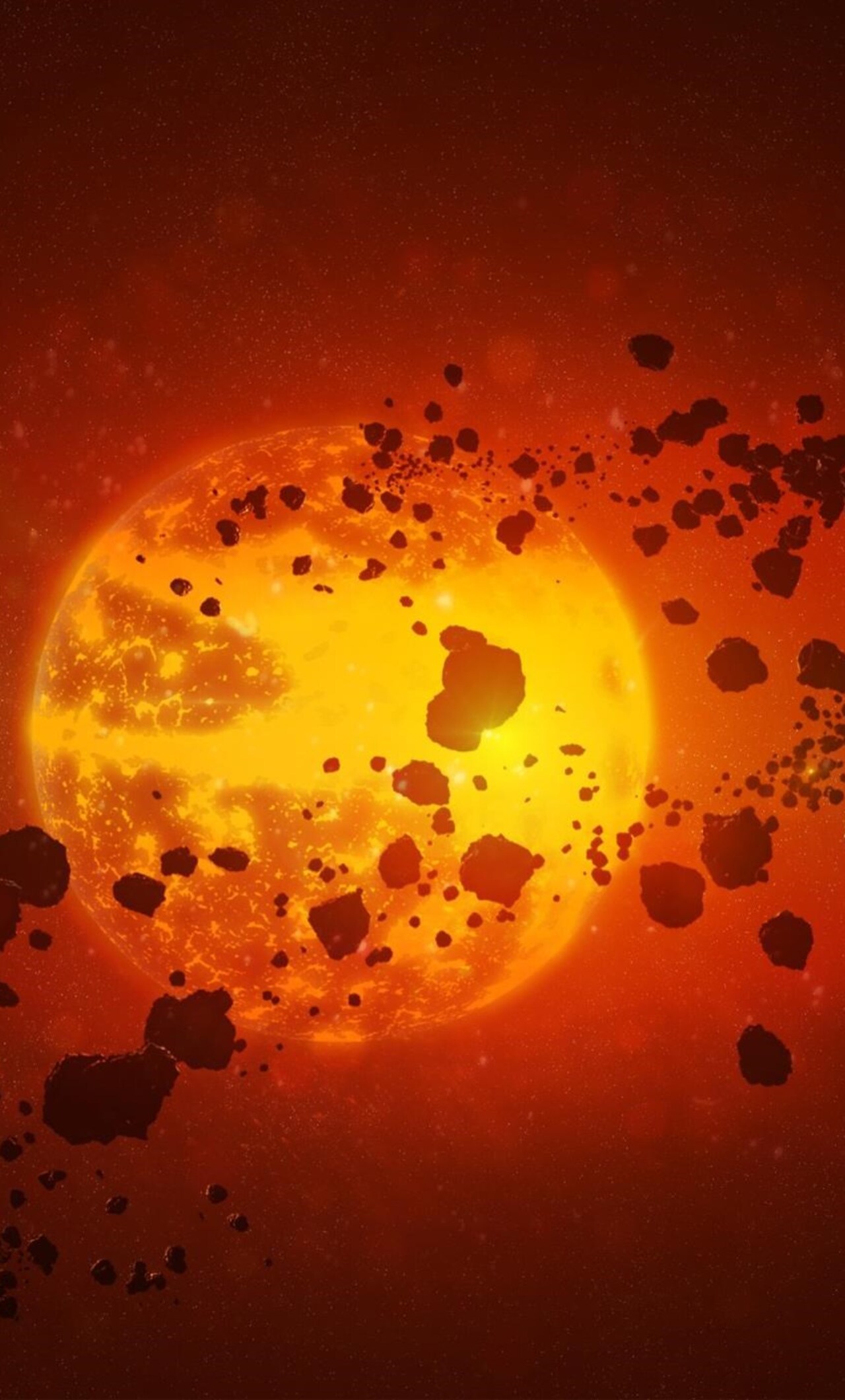 🔥 Free Download Sun Digital Universe Iphone Hd 4k Wallpaper Image by ...