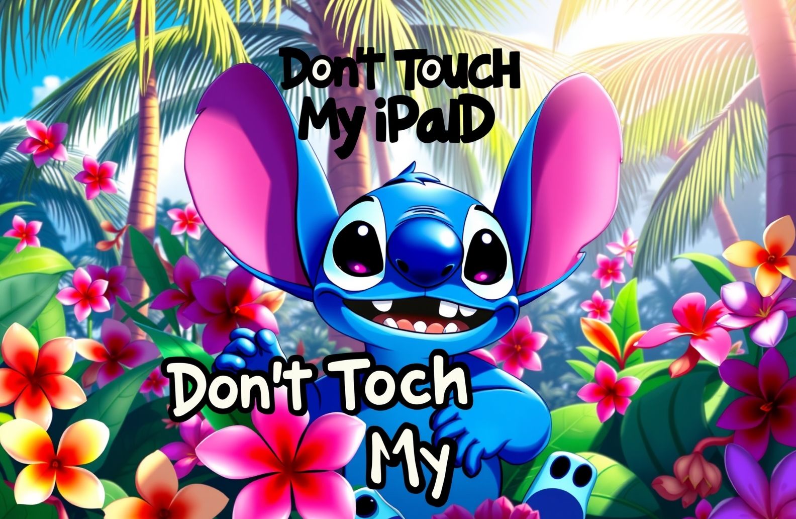 🔥 [20+] Don't Touch My iPad Stitch Wallpapers | WallpaperSafari