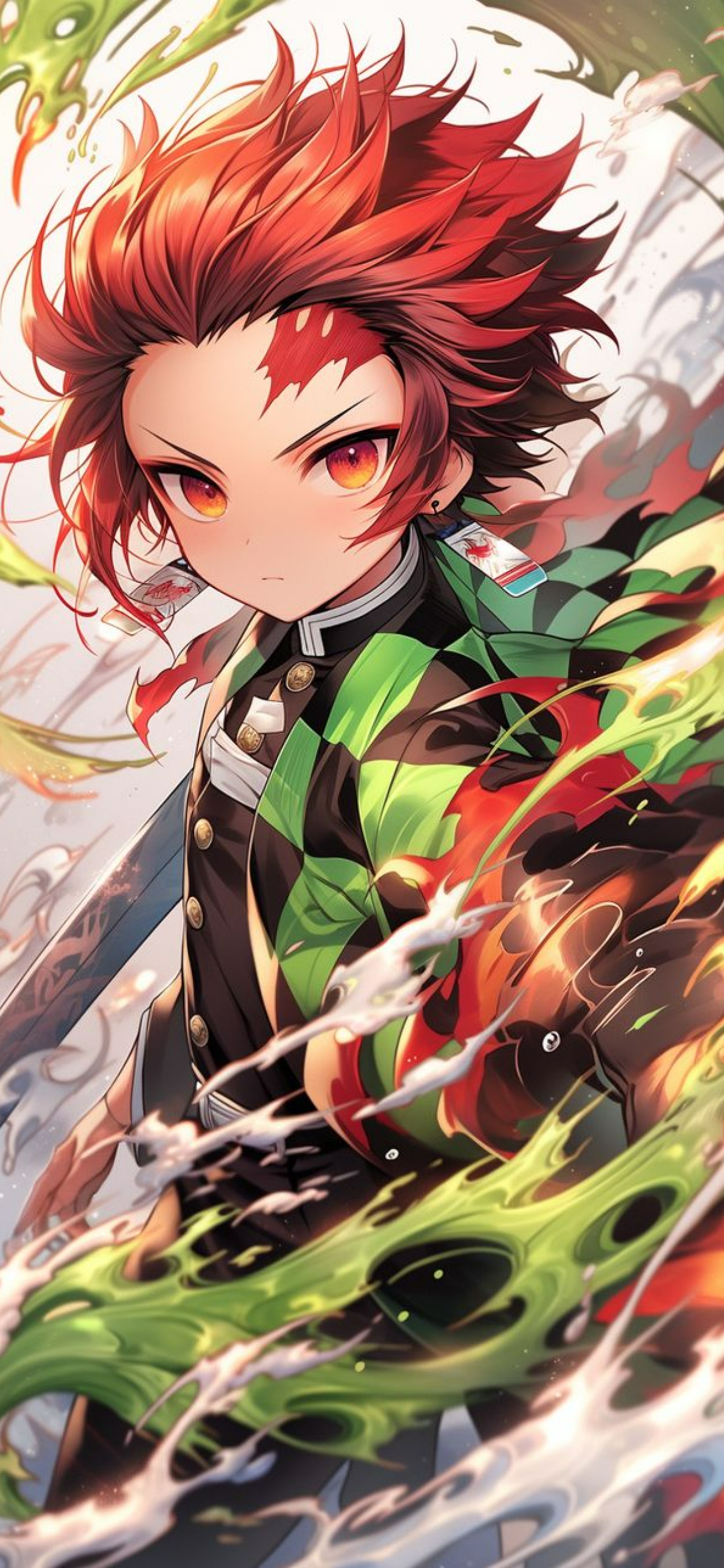 🔥 Free Download Top Best Cool Demon Slayer Iphone Wallpaper by ...