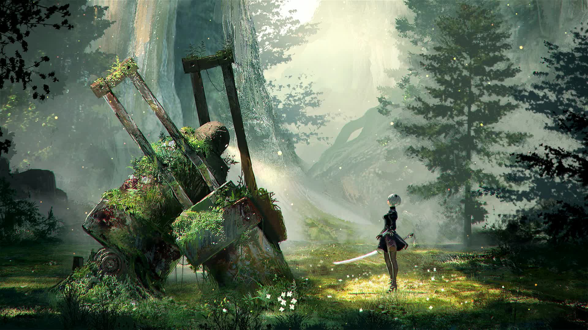 🔥 Free Download Nier Automata World Collapsing 4k Laptop Full Hd 1080p ...