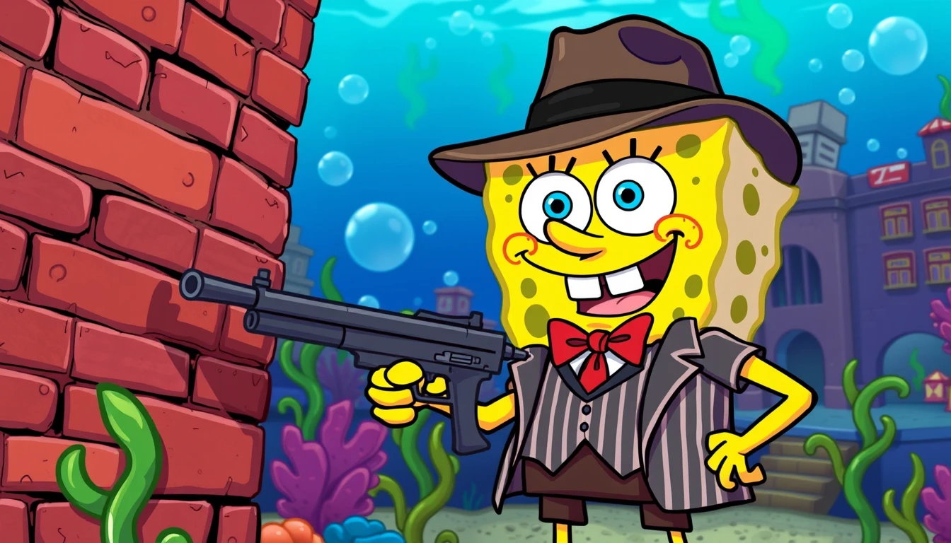 🔥 Free Download Gangster Spongebob Wallpaper by @jodiallen ...