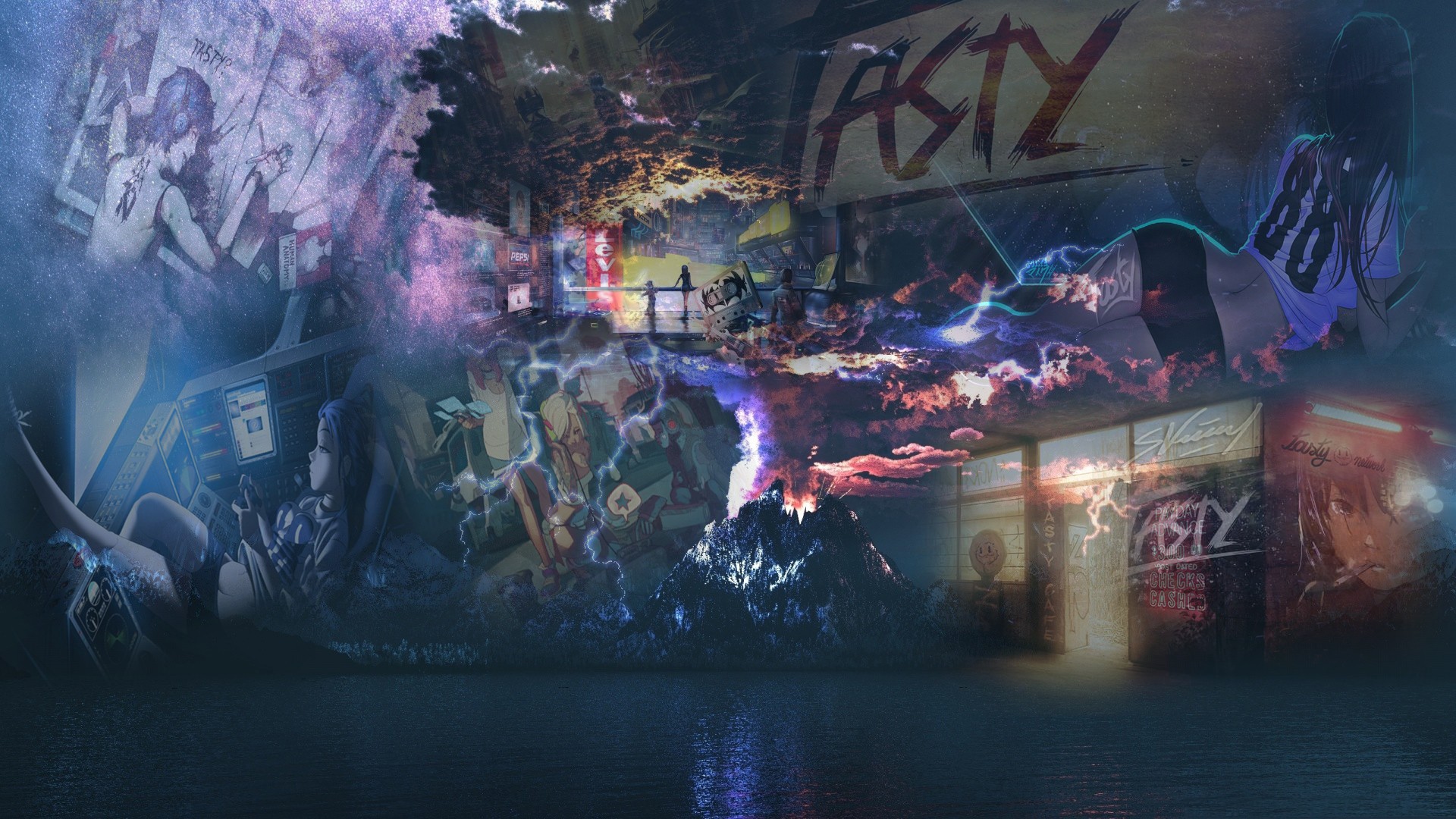 🔥 Free Download Tasty Network Anime Dubstep Wallpaper Hd Desktop And ...