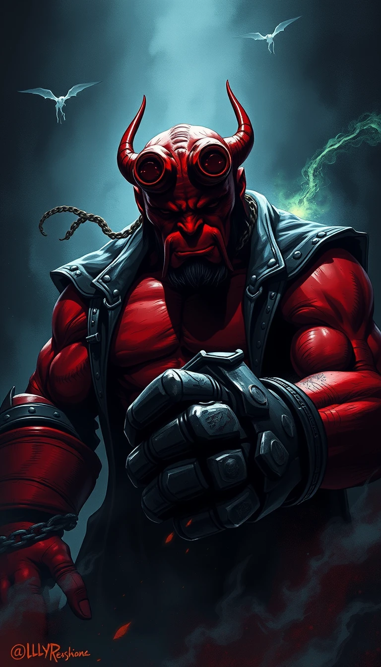 Wallpapers Hellboy Download This Awesome Wallpaper Wallpaper Cave