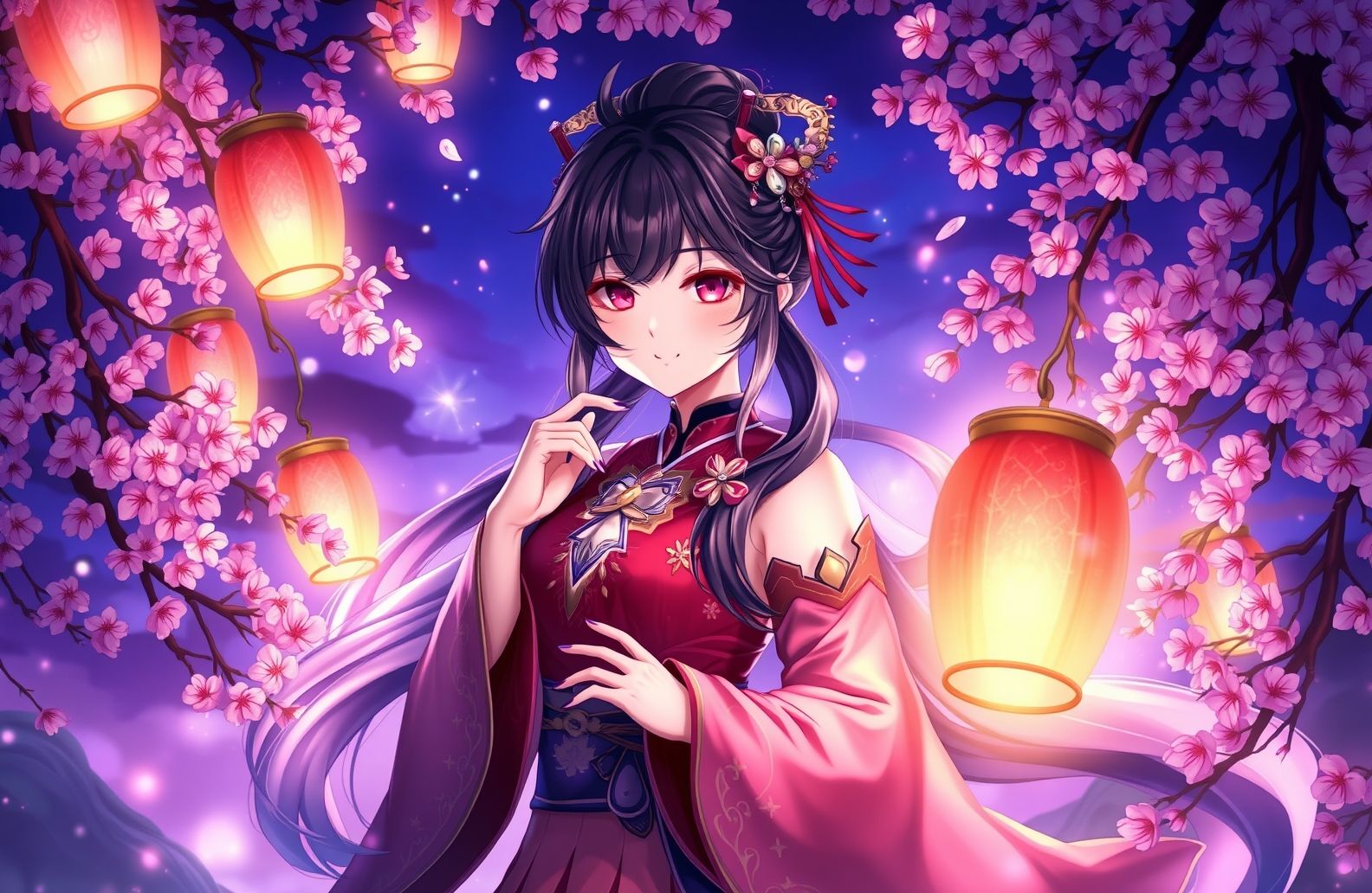 🔥 [60+] Hutao Genshin Impact Wallpapers | WallpaperSafari