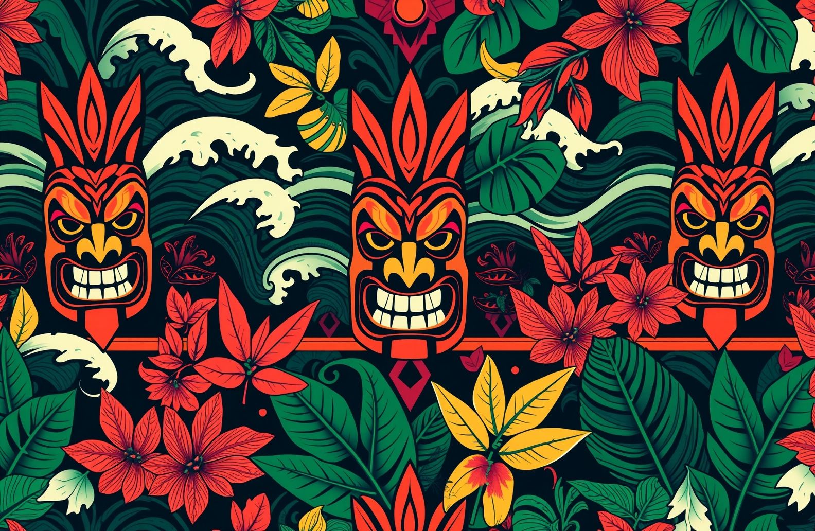 🔥 Free Download Polynesian Tribal Wallpaper by @beverlyj57 ...