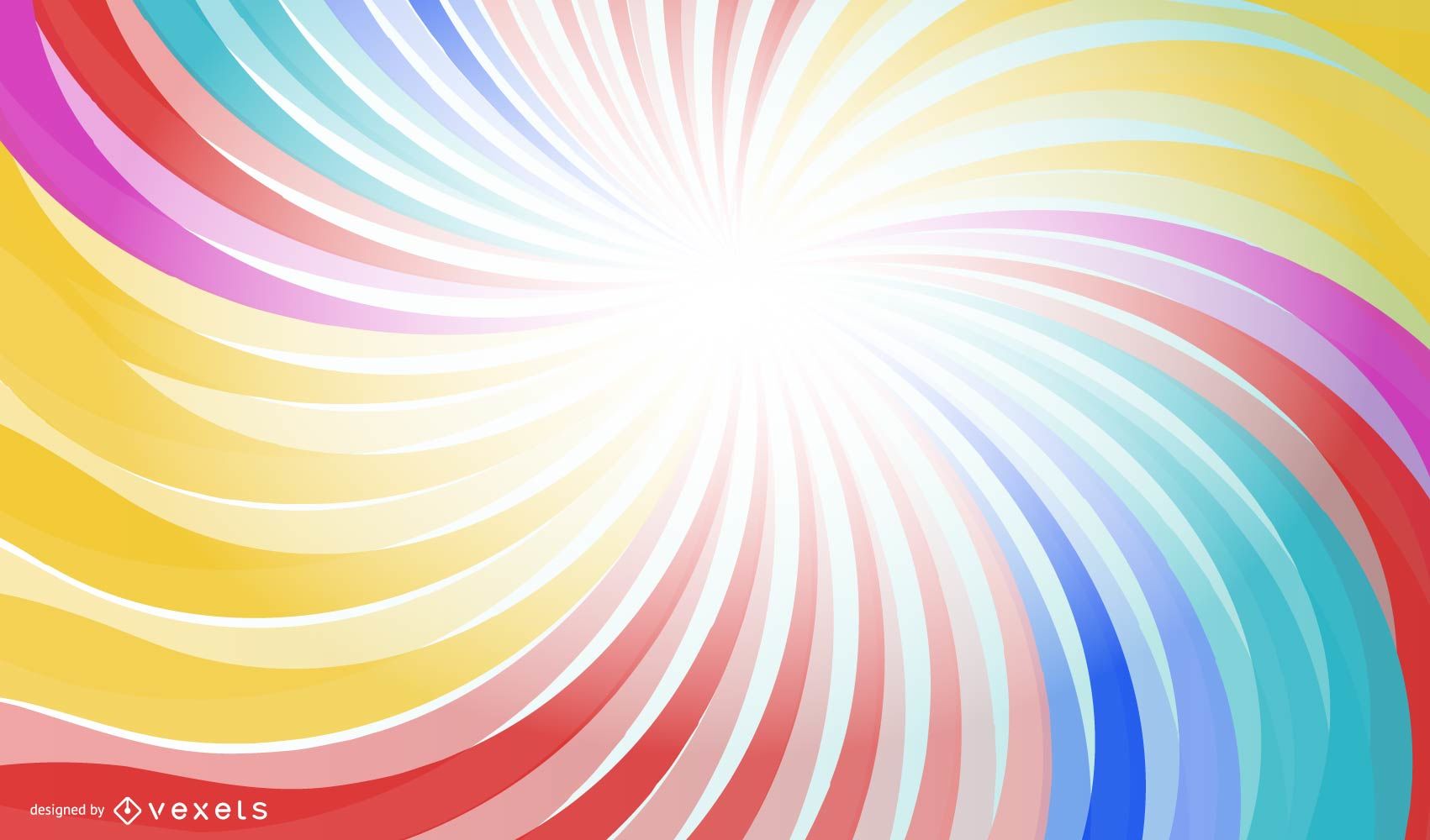 Free download Rainbow Vortex Swirls Cutting Edge Background Vector ...