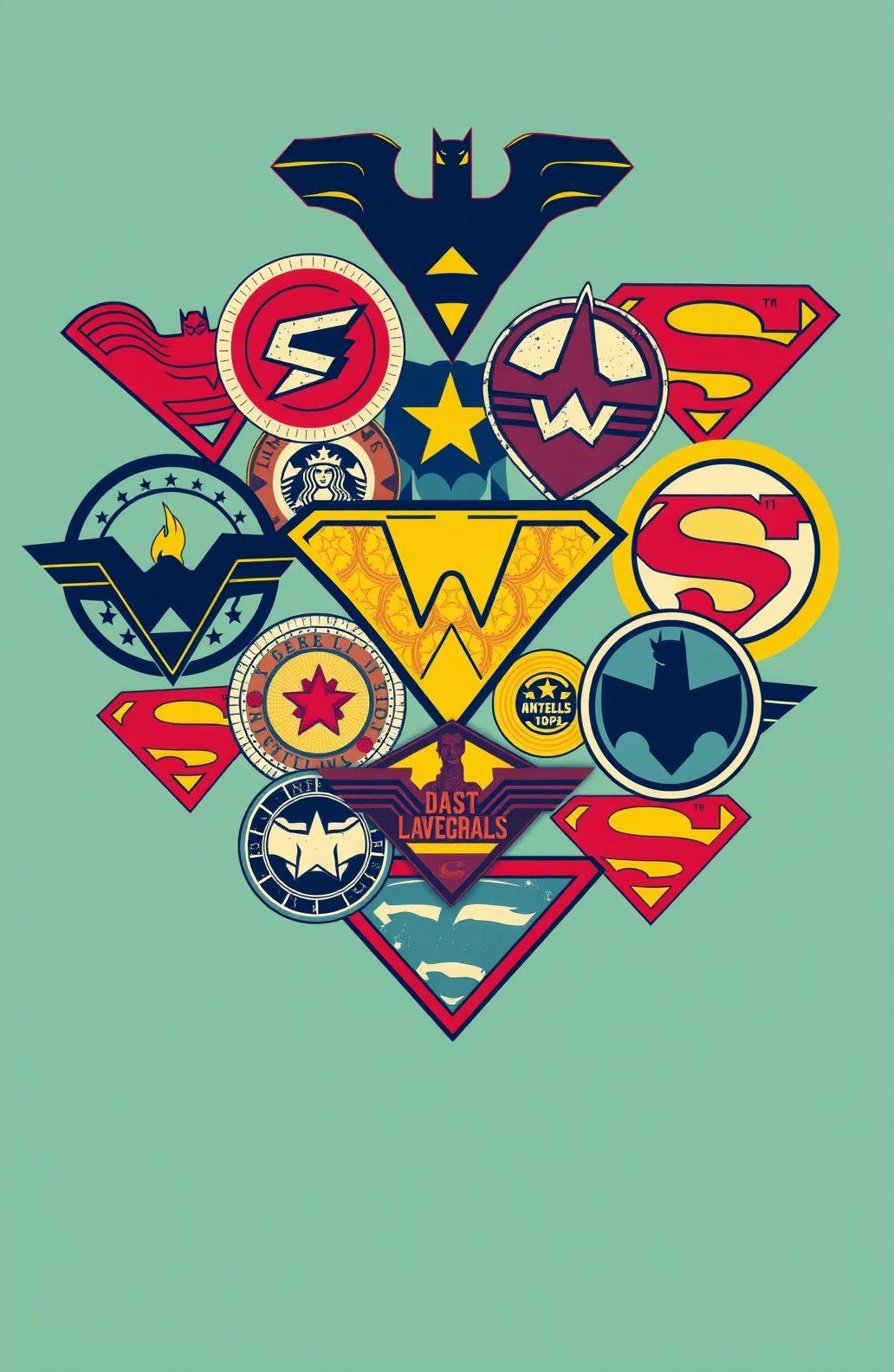 🔥 Free Download Superheroes Logos Wallpaper by @michelel96 ...