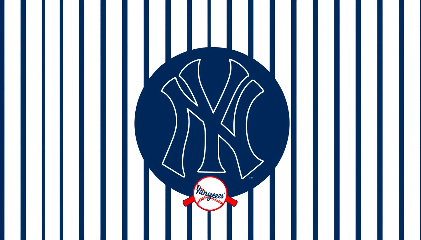 🔥 Download New York Yankees Logo Wallpaper by @debrac79 on WallpaperSafari