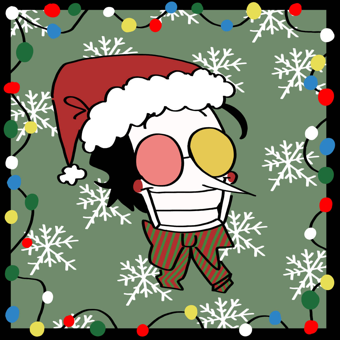 🔥 Free Download Snowfall Night Christmas Bell Ornaments Holiday Pfp ...
