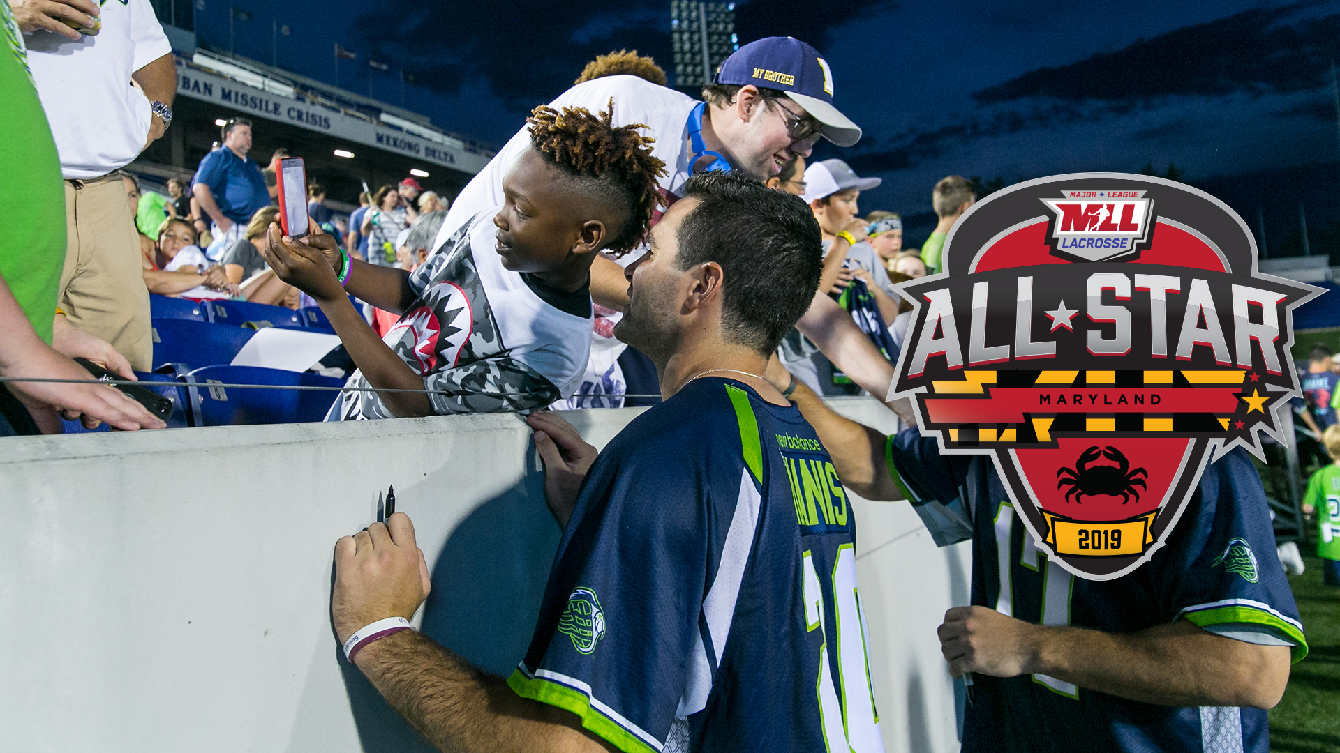 🔥 Free Download Chesapeake Bayhawks All Star Spotlight Nick Manis by ...