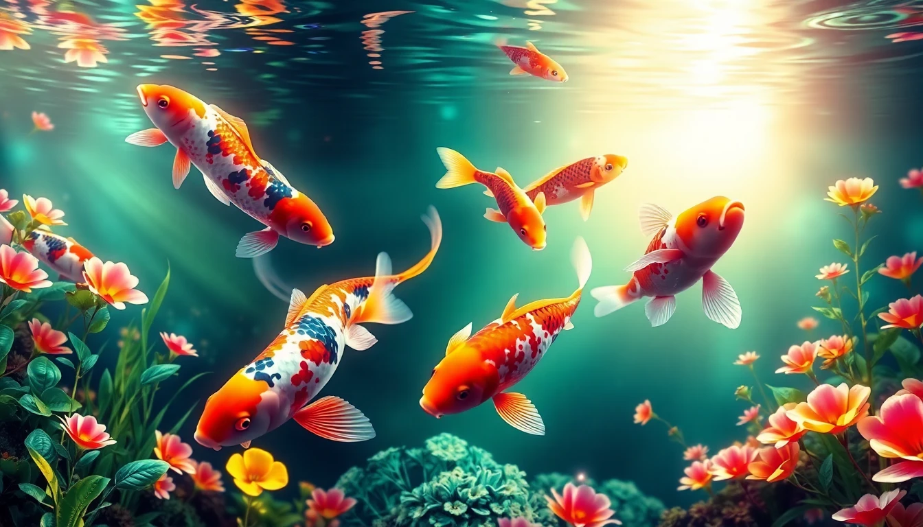 🔥 Free Download 3d Koi Wallpaper by @sward81 | WallpaperSafari