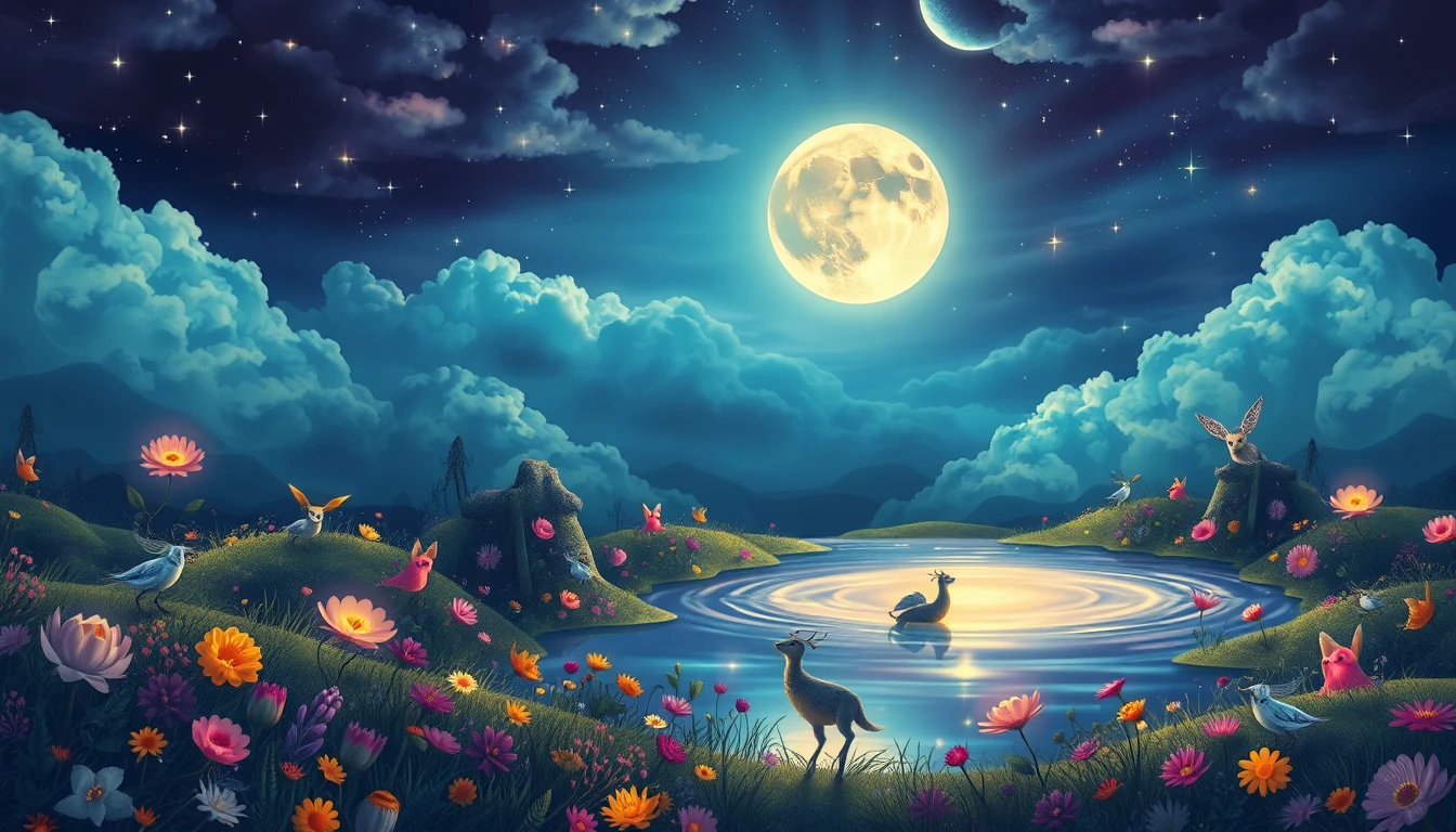 🔥 [40+] Fantasy Moon Wallpapers | WallpaperSafari