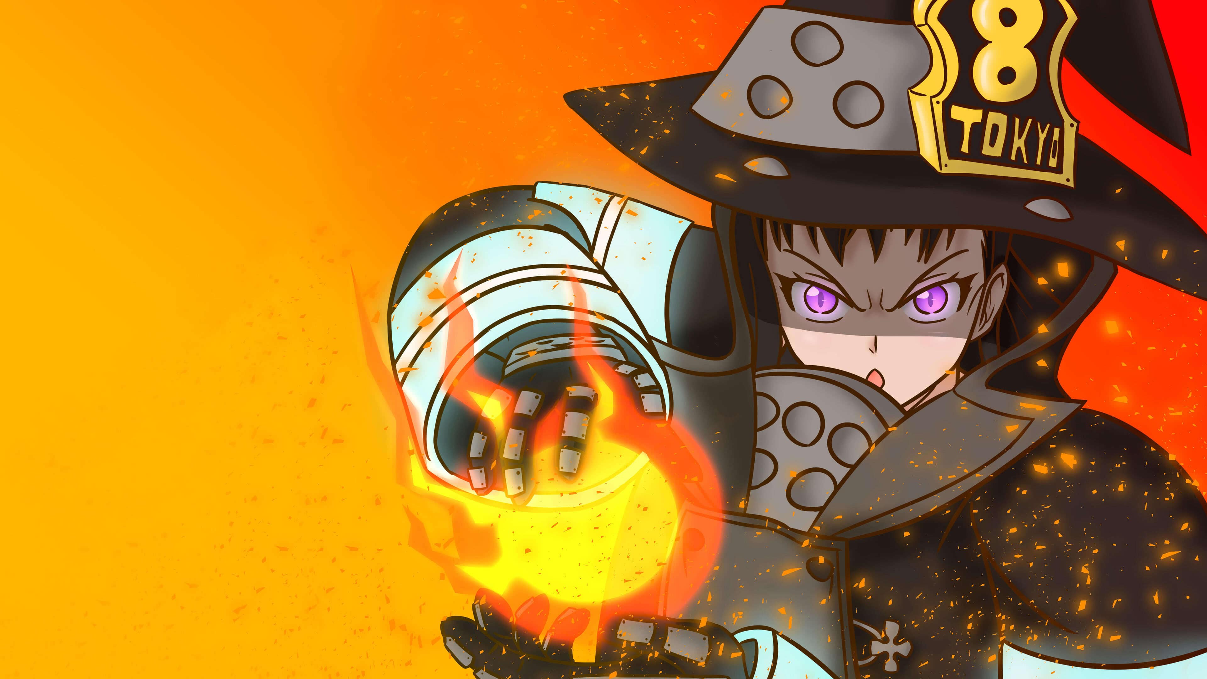 🔥 [50+] Fire Force Wallpapers | WallpaperSafari