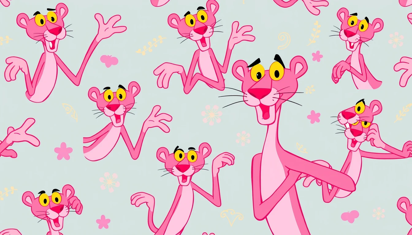 🔥 Download Pink Panther Wallpaper by @jamesowen on WallpaperSafari