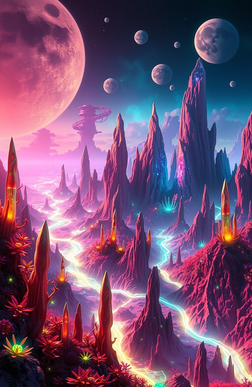 🔥 Free Download Alien Planet Landscapes Wallpaper by @wmcbride ...