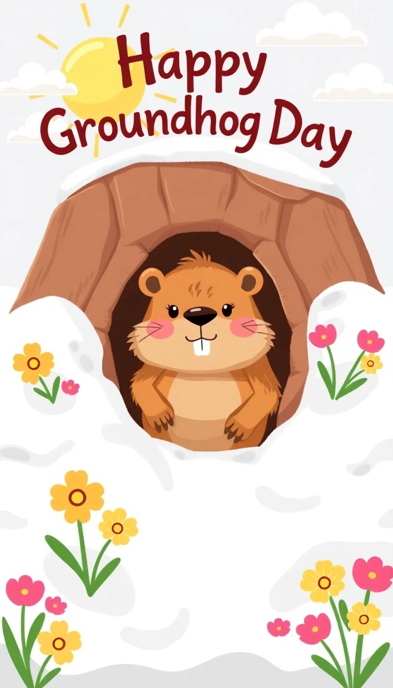 🔥 Free Download Happy Groundhog Day Wallpaper by @sarahpatel ...
