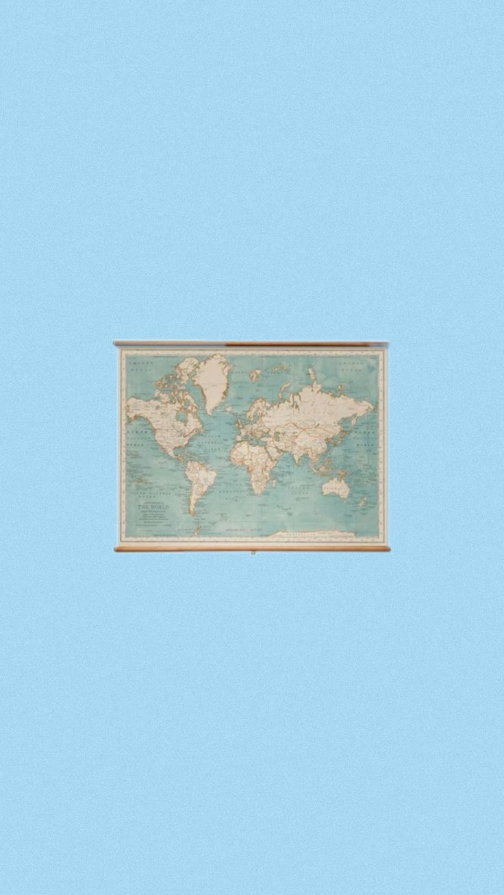 🔥 Free Download World Map Aesthetic Wallpaper by @candices11 ...