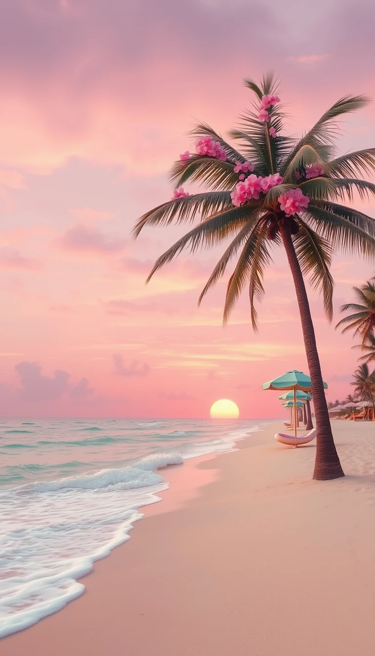 🔥 Free Download Pink Girly Beach Wallpaper by @kaylaw26 | WallpaperSafari