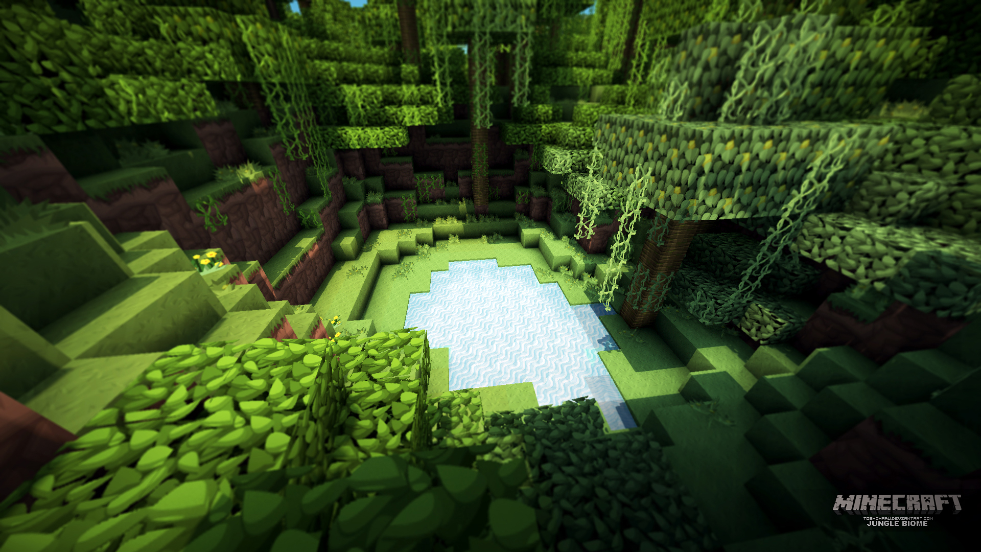 Free Download Minecraft Jungle Biome Wallpaper Minecraft Forum 