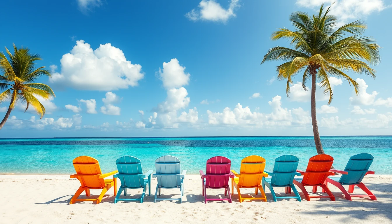 🔥 Free Download Tropical Beach Chairs Wallpaper by @jenniferm20 ...