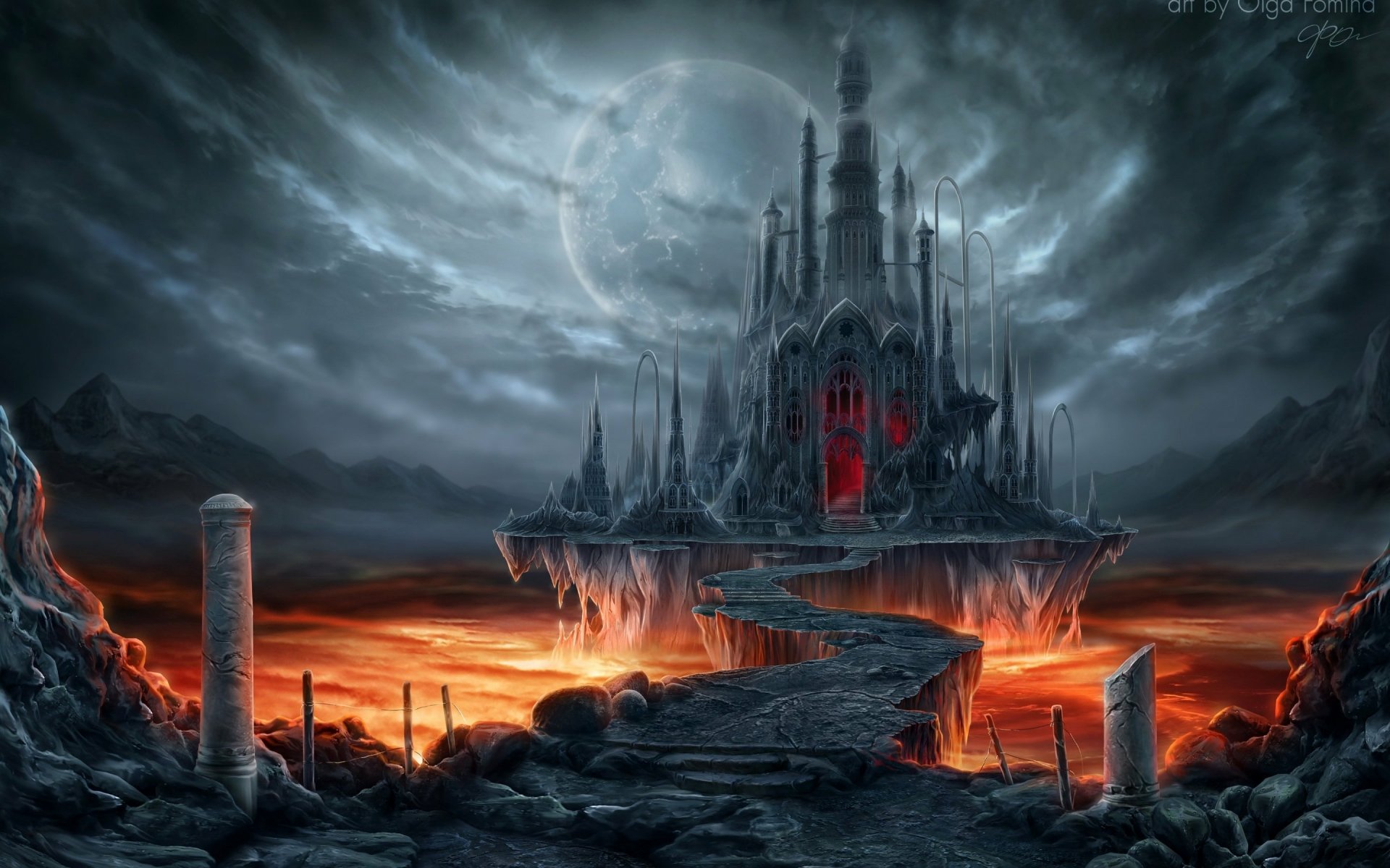 🔥 Free Download Midnight Lava Castle Wallpaper by @kshaw8 | WallpaperSafari