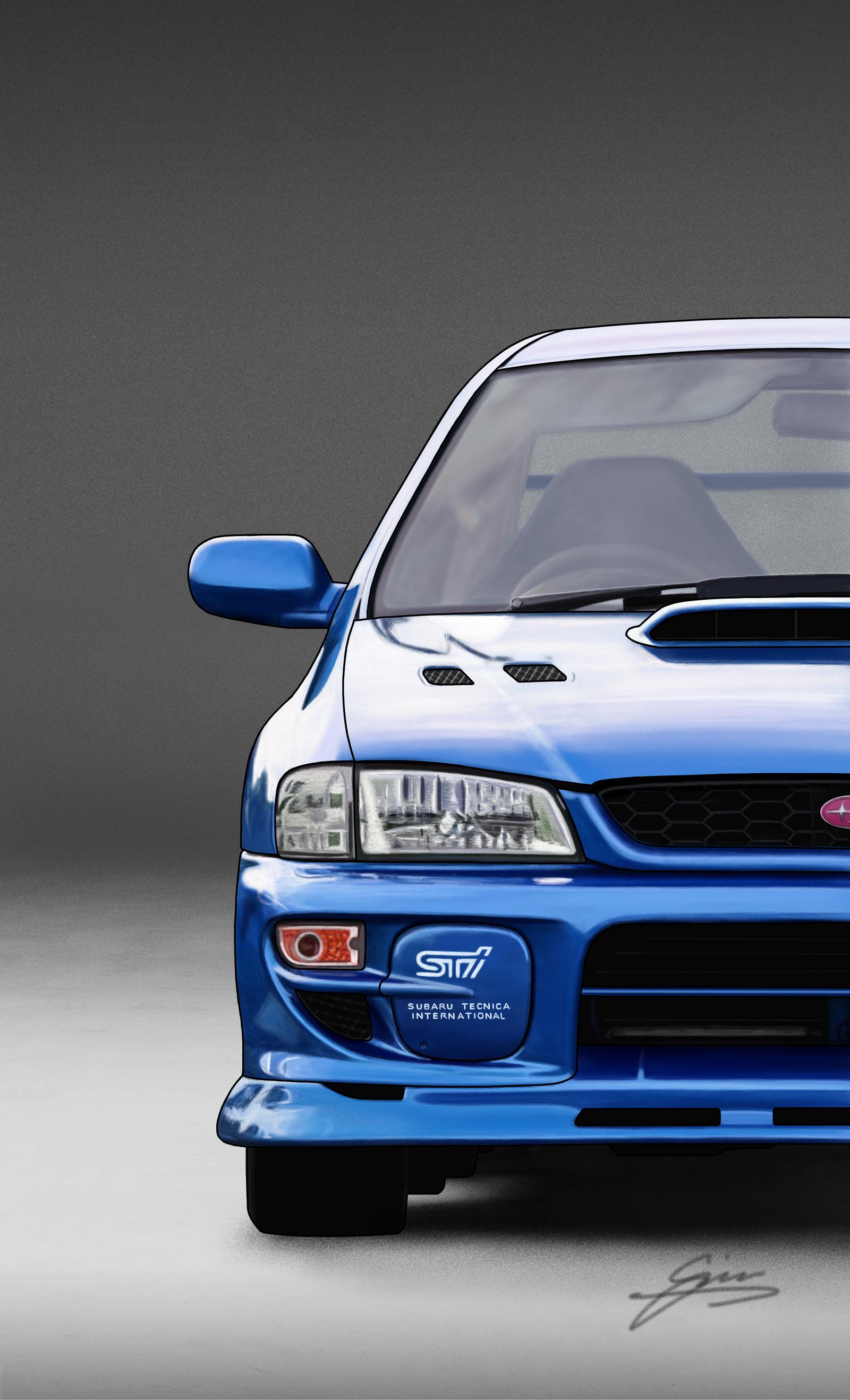 🔥 Free Download Subaru gc8 Wrx Sti By gjones1 by @megangraves ...