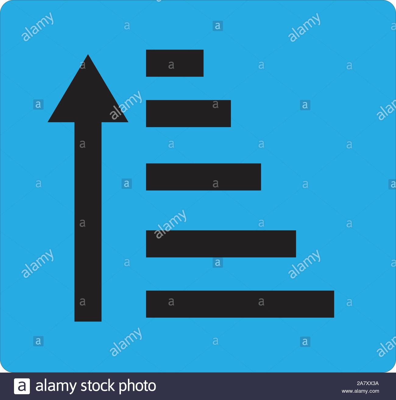 Free Download Sort Ascending Icon On White Background Sort Ascending