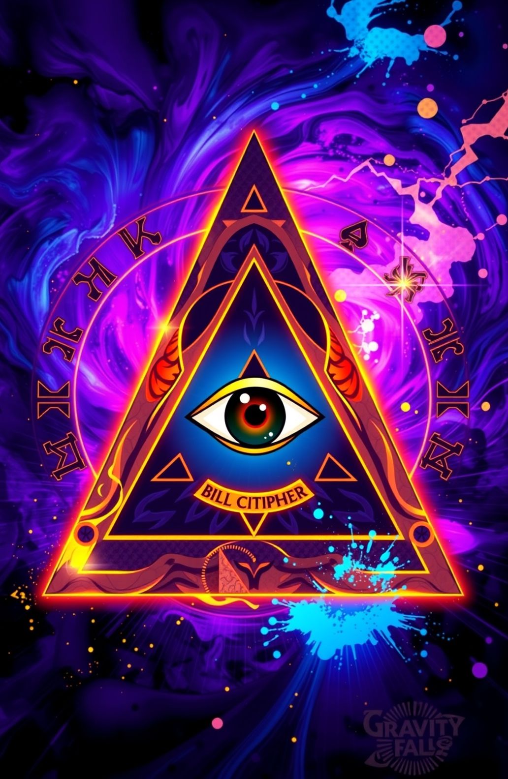 🔥 Free Download Gravity Falls Bill Cipher Wallpaper by @nfuller10 ...