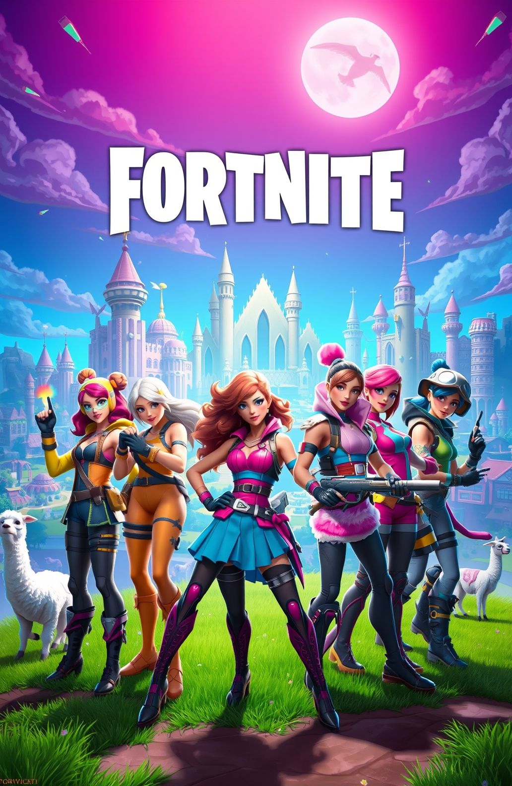🔥 [40+] Fortnite Girls Wallpapers | WallpaperSafari